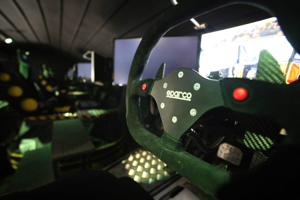 Essayer un simulateur F1